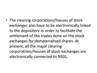 Nsdl clearing corp | PPTX