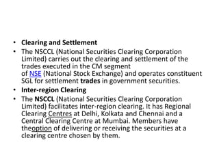 Nsdl clearing corp | PPTX