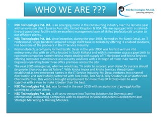 Nsd new profile new | PPT