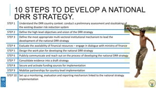 National Strategy for Disaster Risk Reduction, Rwanda | PPTX