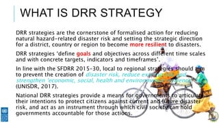 National Strategy for Disaster Risk Reduction, Rwanda | PPTX