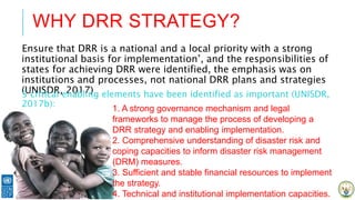 National Strategy for Disaster Risk Reduction, Rwanda | PPTX