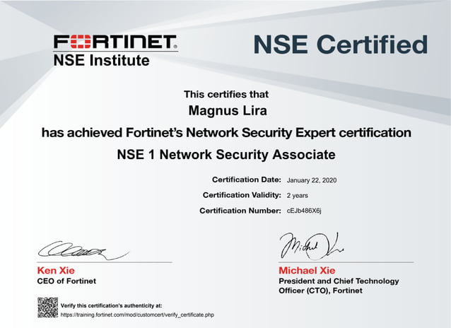Nse 1 certificate | PPT