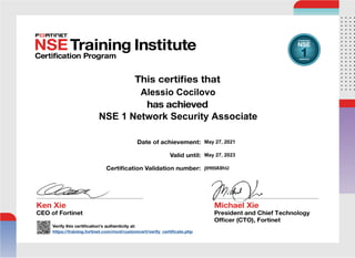 Nse 1 certification | PPT