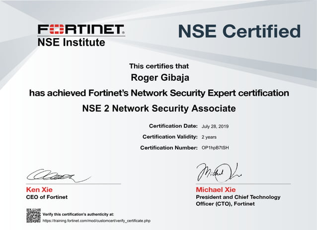 NSE 2 Network Securitty Associate | PPT