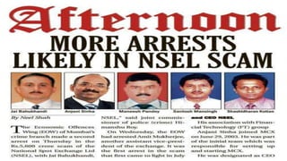 Nsel Scam | PPTX