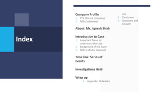 NSEL Scam | PPTX