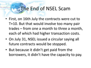 Nsel scam ppt | PPTX