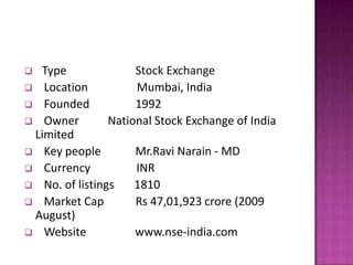 Nse ppt | PPTX