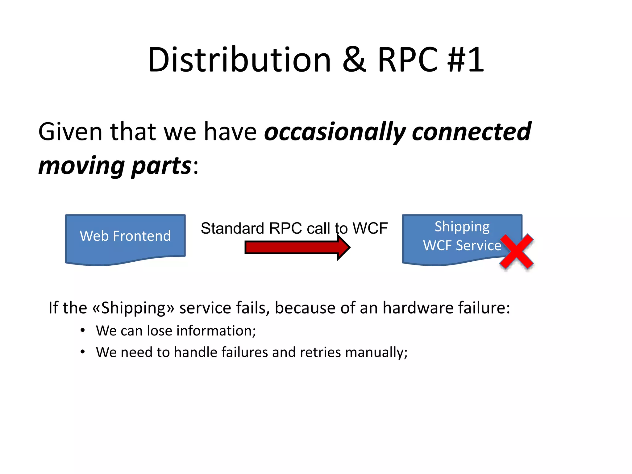 NServiceBus - introduction to a message based distributed architecture ...