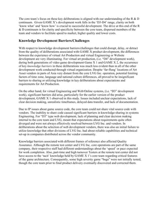 Case Study: Large Video Game Product Development | PDF