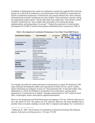 Case Study: Large Video Game Product Development | PDF
