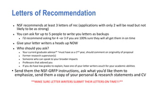 NSF-GRFP: What you need to know | PPTX