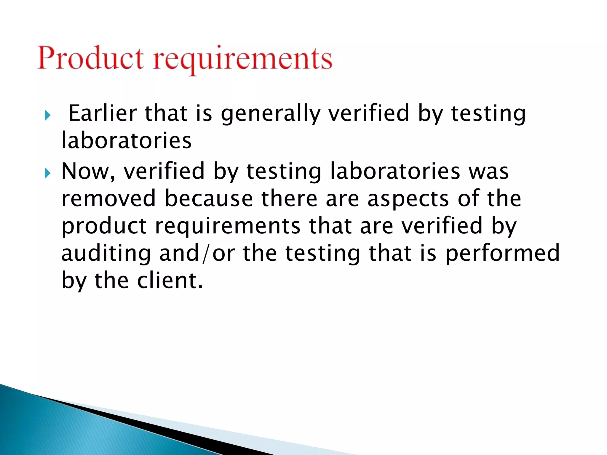 NSF certification, Standard for dietary supplement | PPTX