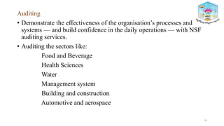 NSF International and its role in Dietary supplements & Nutraceutical ...