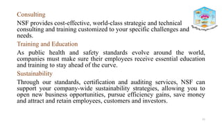 NSF International and its role in Dietary supplements & Nutraceutical ...