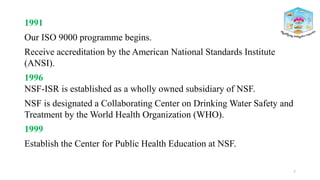 NSF International and its role in Dietary supplements & Nutraceutical ...