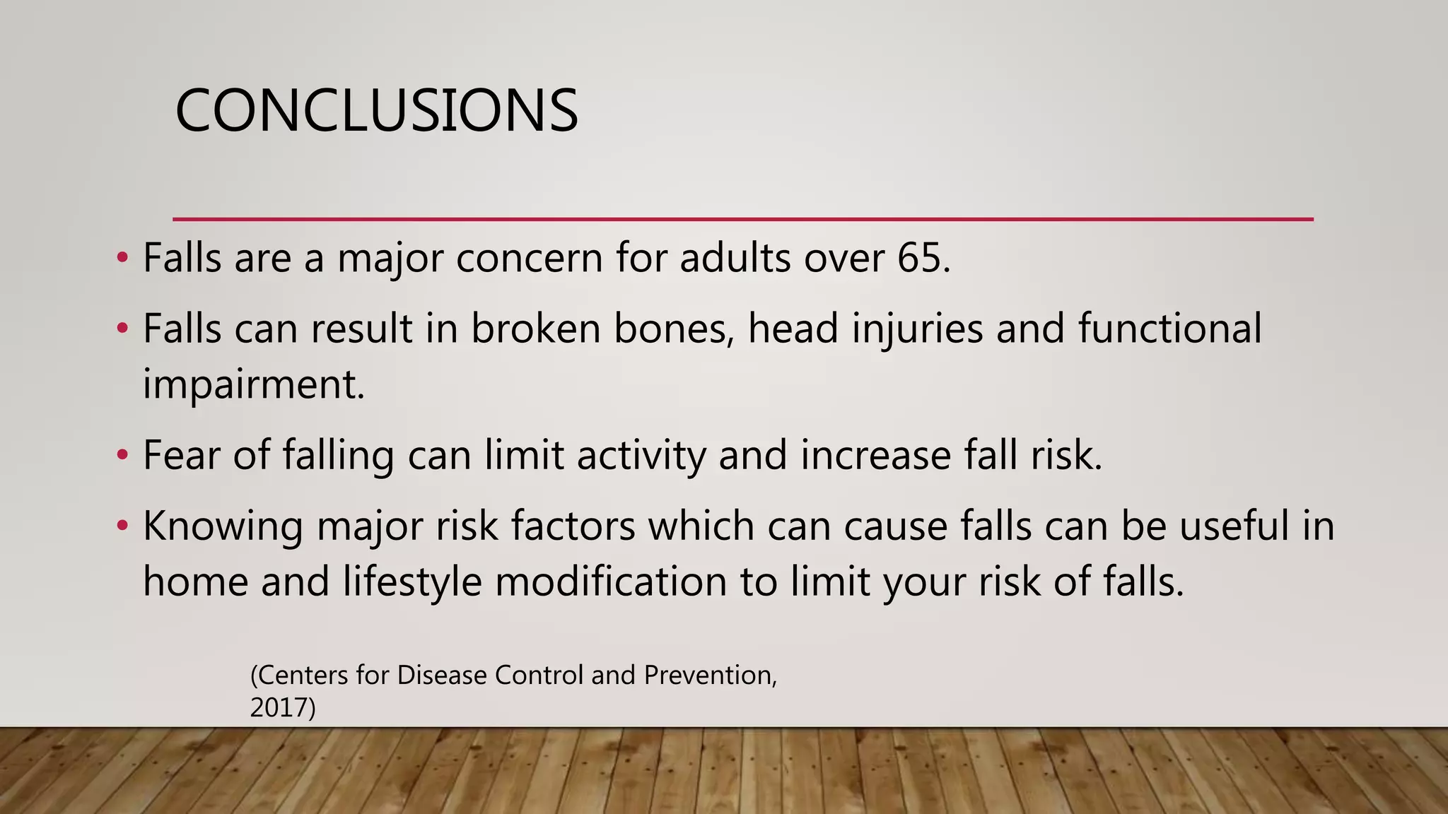 Nsg 321 community teaching project fall prevention ppt (1) | PPTX