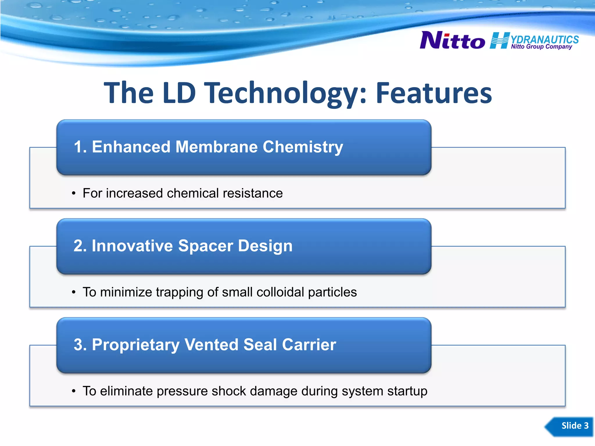 Hydranautic LD technology | PDF