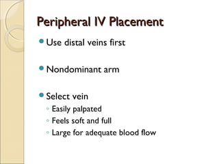 IV Therapy | PPT