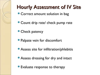 IV Therapy | PPT