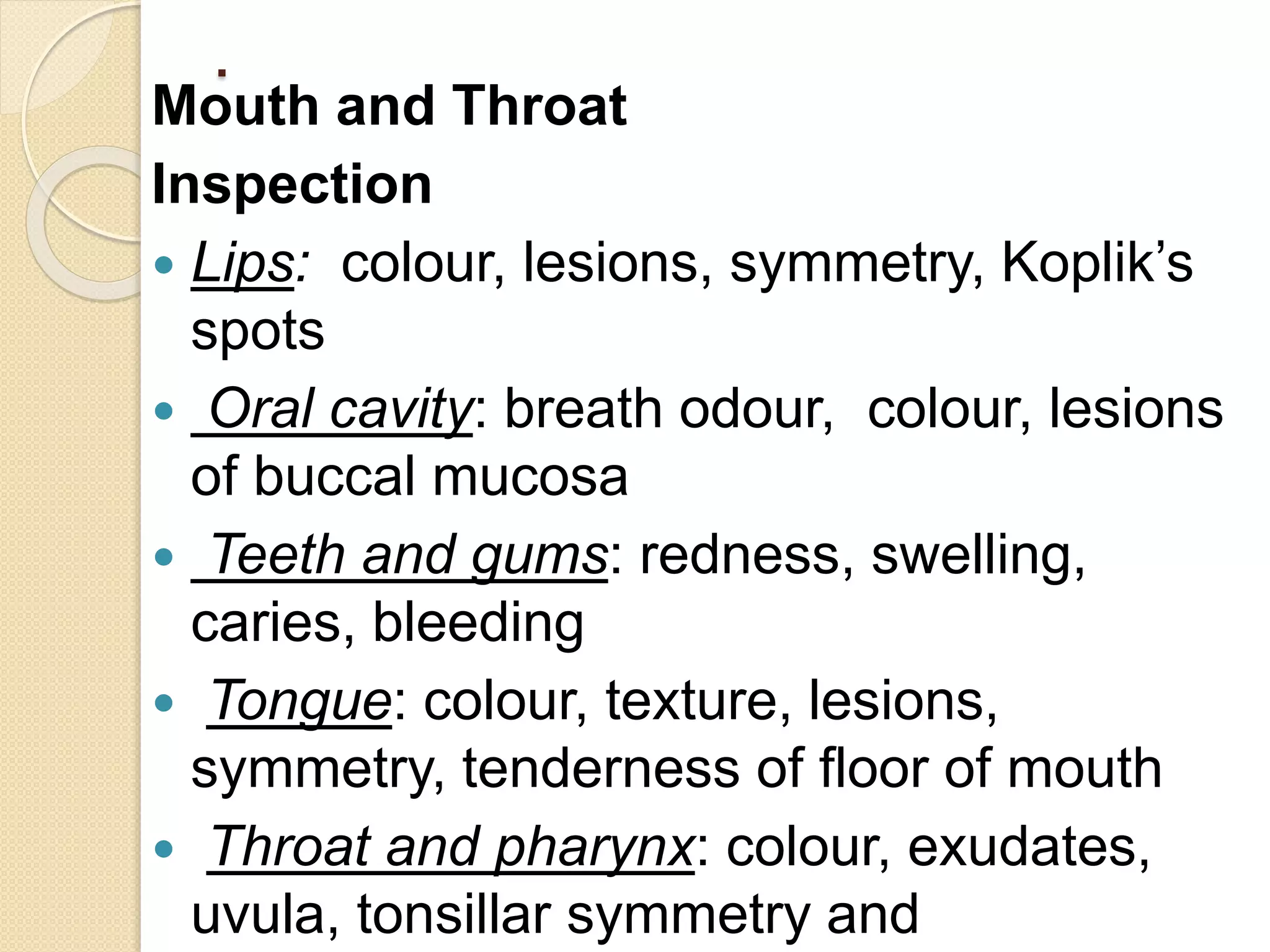 Nursing Assessment of ENT cases | PPTX