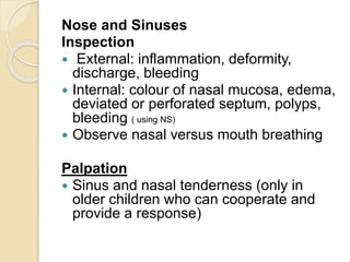 Nursing Assessment of ENT cases | PPTX