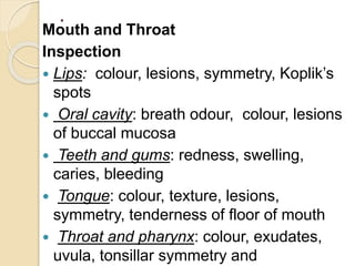 Nursing Assessment of ENT cases | PPTX