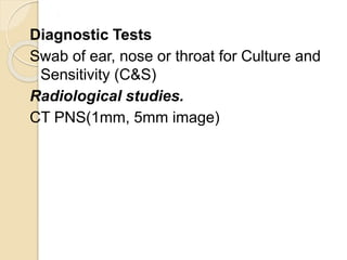 Nursing Assessment of ENT cases | PPTX
