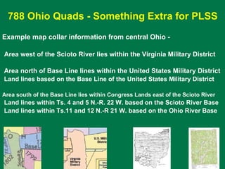 Western Reserve & Ohio PLSS | PPT