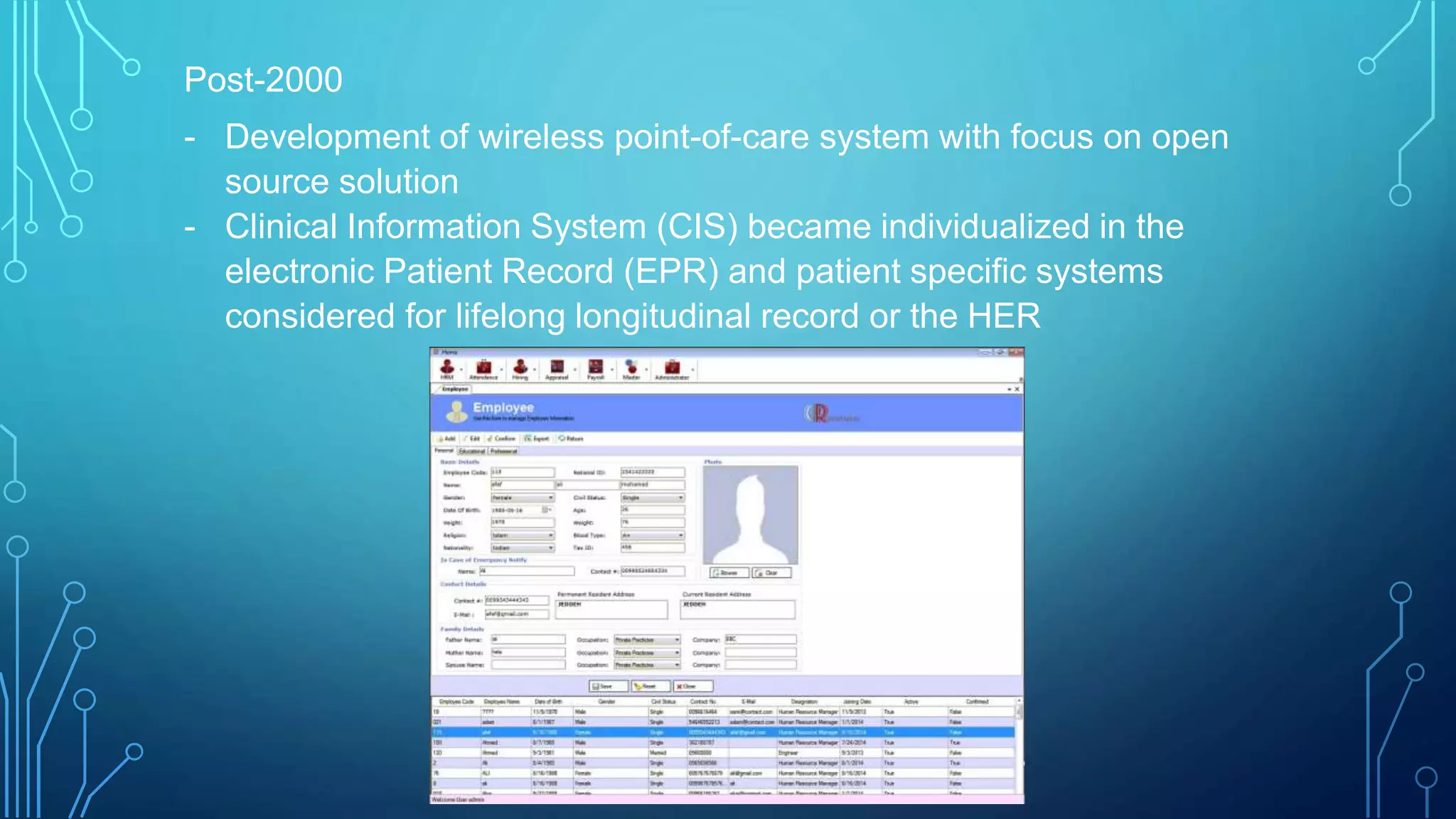 Nursing Informatics historical perspective | PPTX