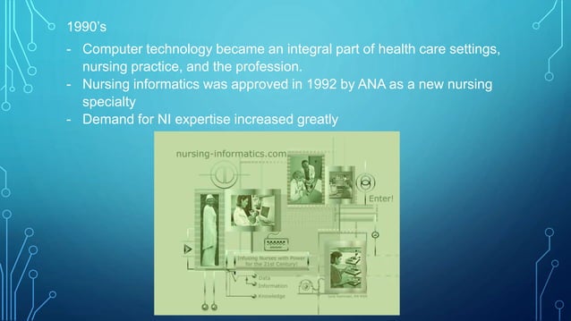 Nursing Informatics historical perspective | PPTX