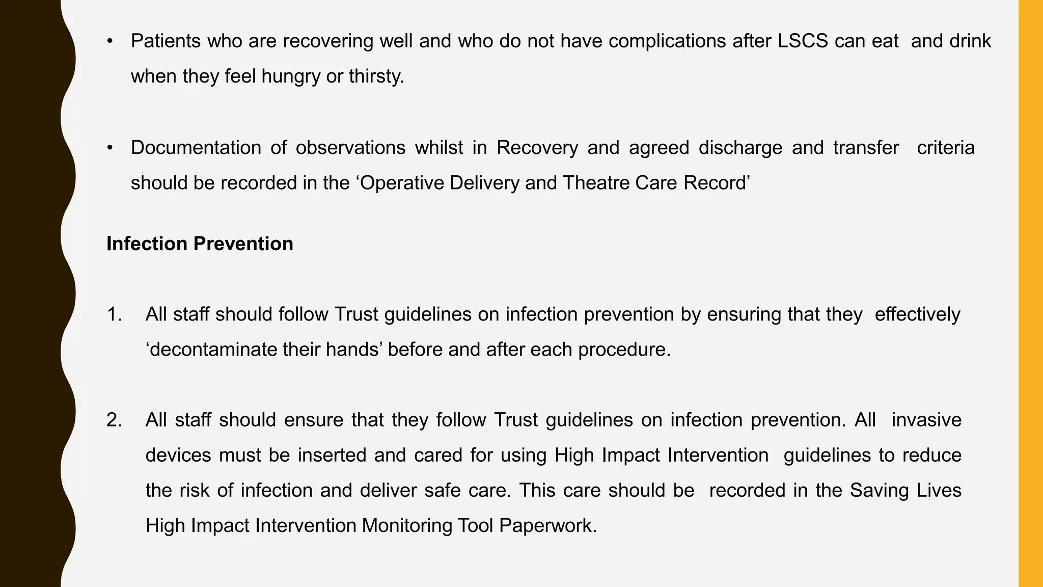 Nursing Management for obstetrical procedures | PPTX
