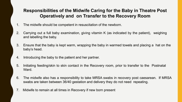 Nursing Management for obstetrical procedures | PPTX