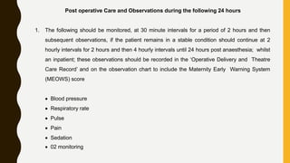 Nursing Management for obstetrical procedures | PPTX