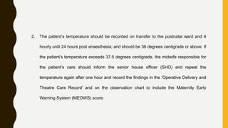 Nursing Management for obstetrical procedures | PPTX