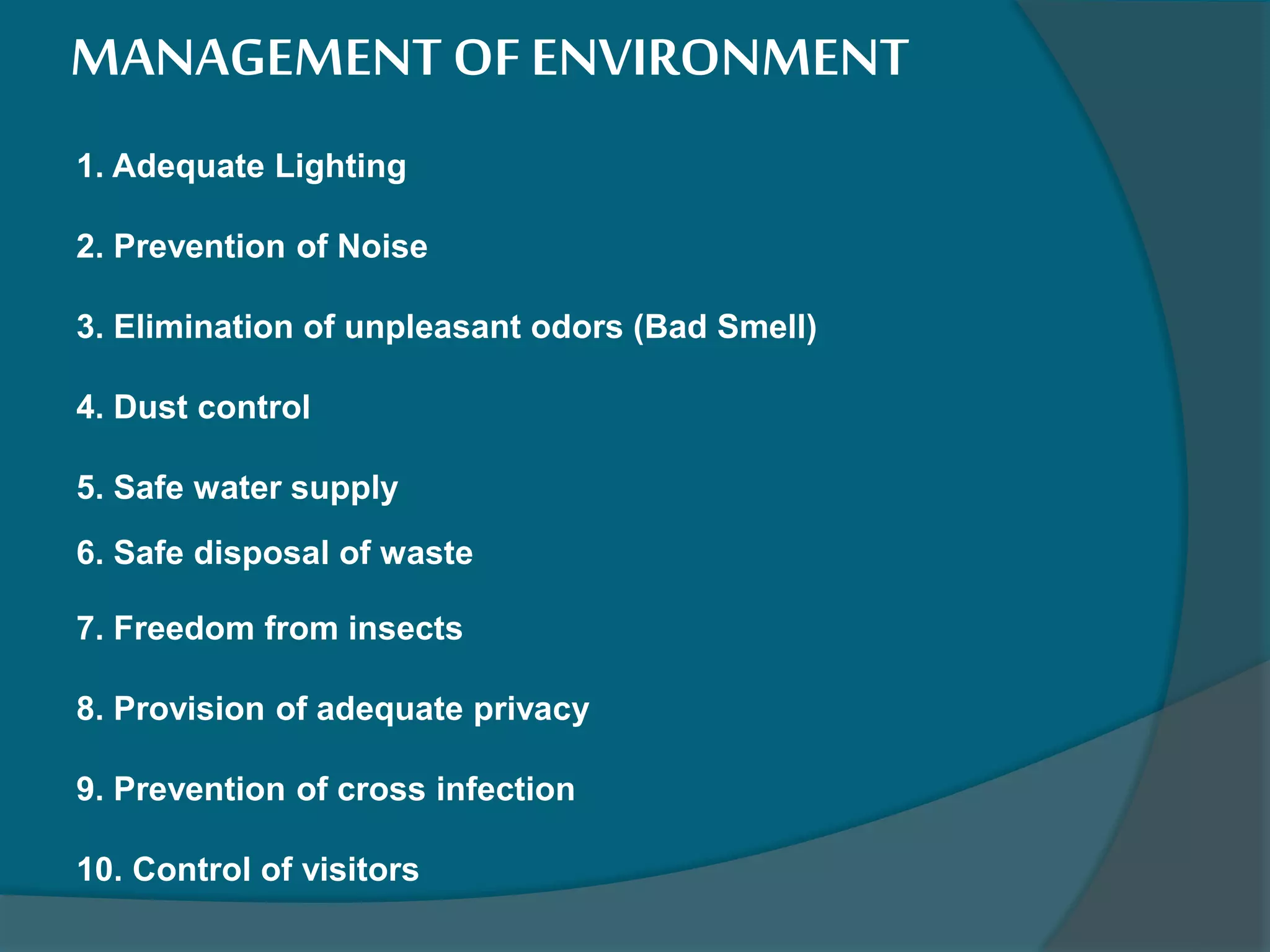 NURSING CARE AND NURSING WARD MANAGEMENT | PPTX