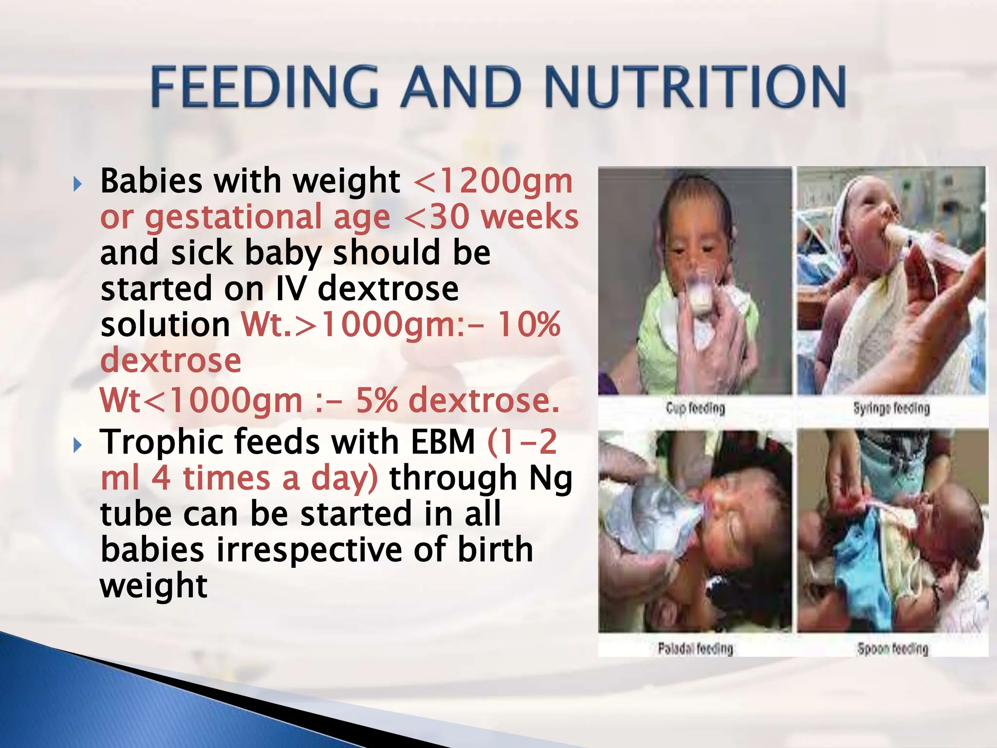 nursing management of low birth weight babies | PPTX