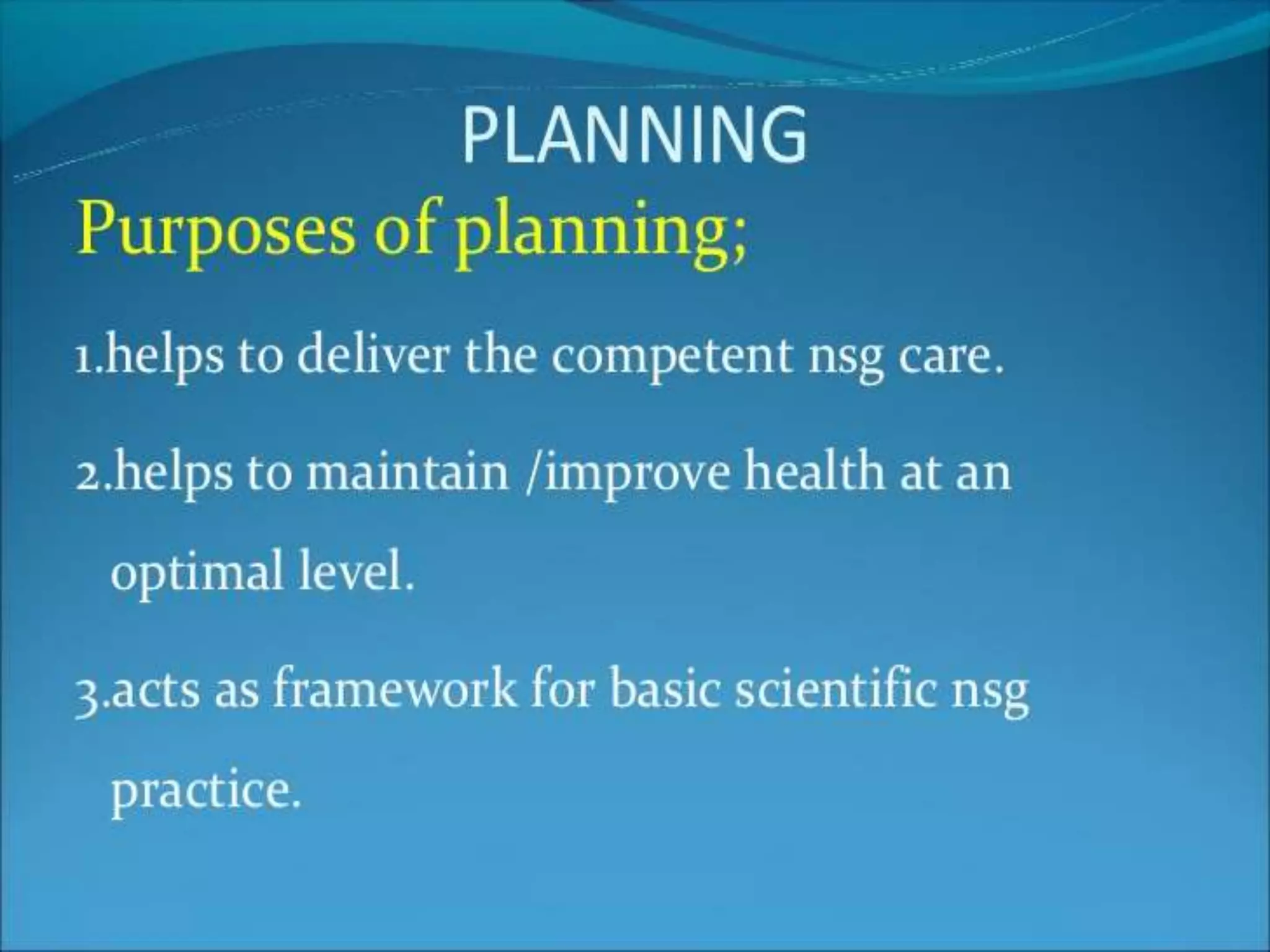 Nsg process planning | PPTX