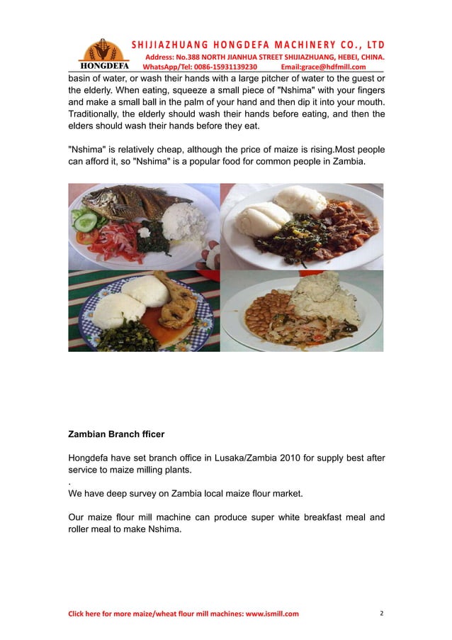 Nshima zambian main food | PDF | Africa Travel | Travel Locations