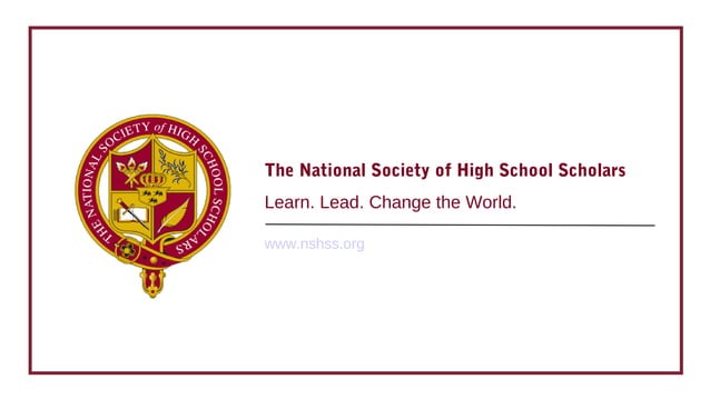 NSHSS Member Spotlight: Michaela Pfeifer - National Society of High ...