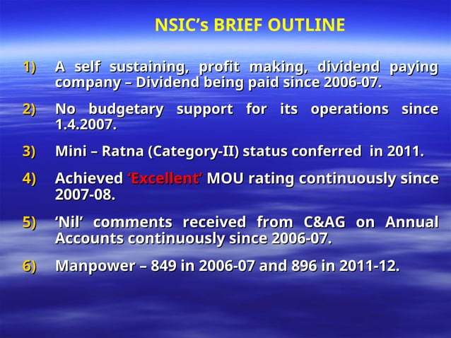 NSIC-PRESENTATION_0.ppt personal Performance Review | PPT