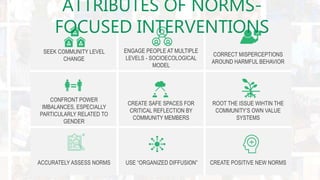 Presentation_NSI - Norms Shifting Interventions | PPT