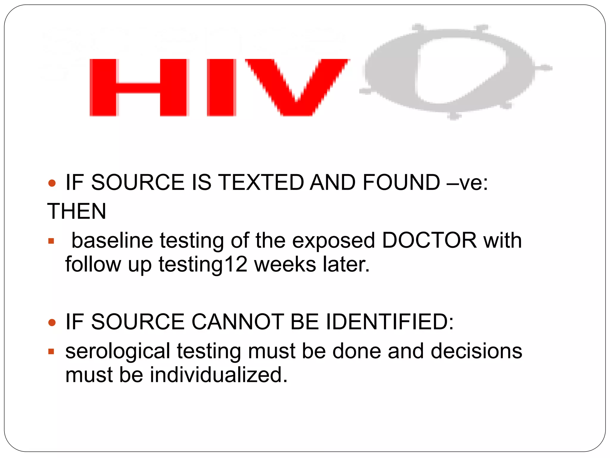 Needle stick injury | PPTX