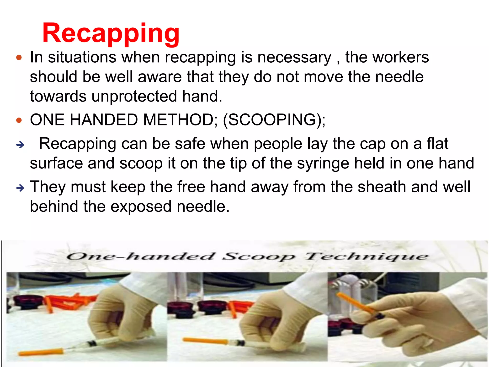 Needle stick injury | PPTX