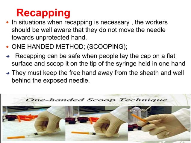 Needle stick injury | PPTX | Infectious Diseases | Diseases and Conditions