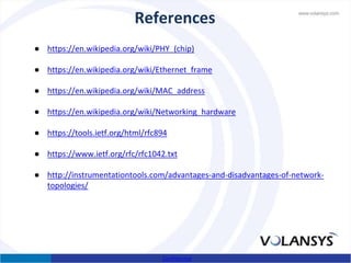 Network Topologies, L1-L2 Basics, Networking Devices | PPTX