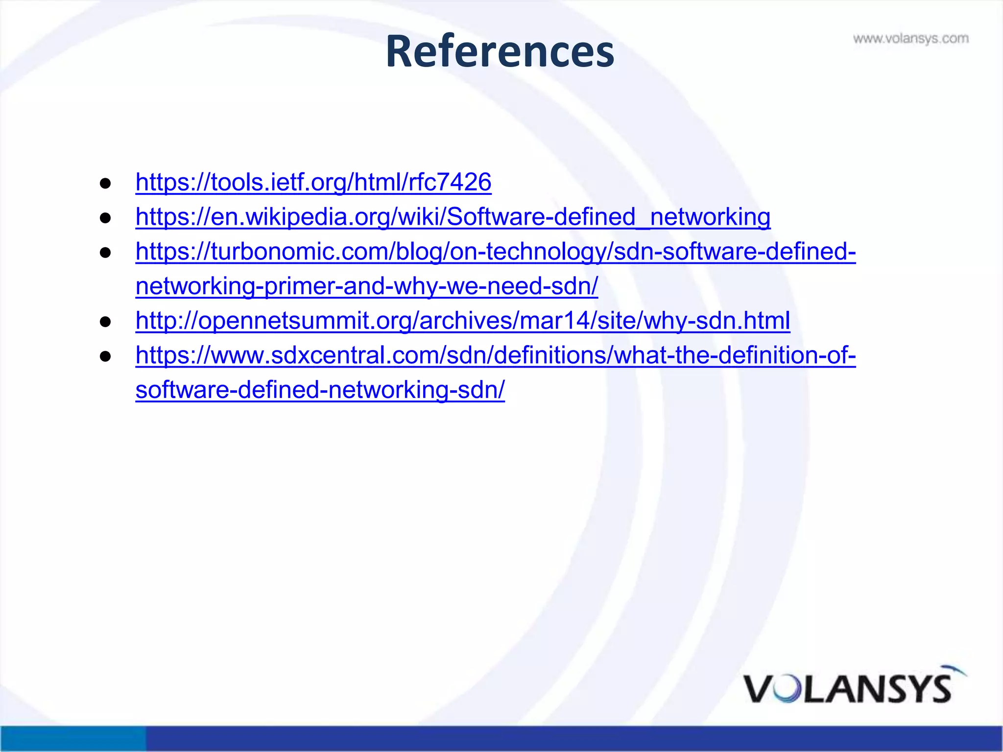 Software Defined Networking (SDN) | PPTX