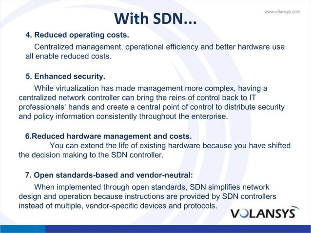 Software Defined Networking (SDN) | PPTX | Computer Networking | Computing