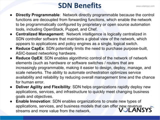 Software Defined Networking (SDN) | PPTX | Computer Networking | Computing